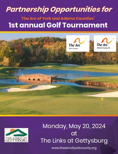 Golf Tournament – The Arc of York and Adams Counties